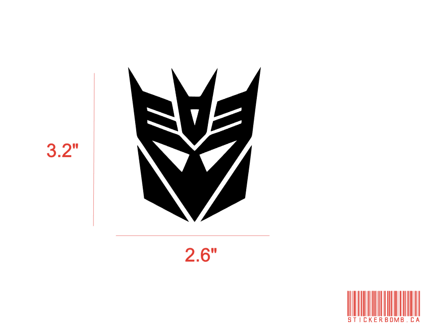 Decepticon Decal – StickerBomb Canada